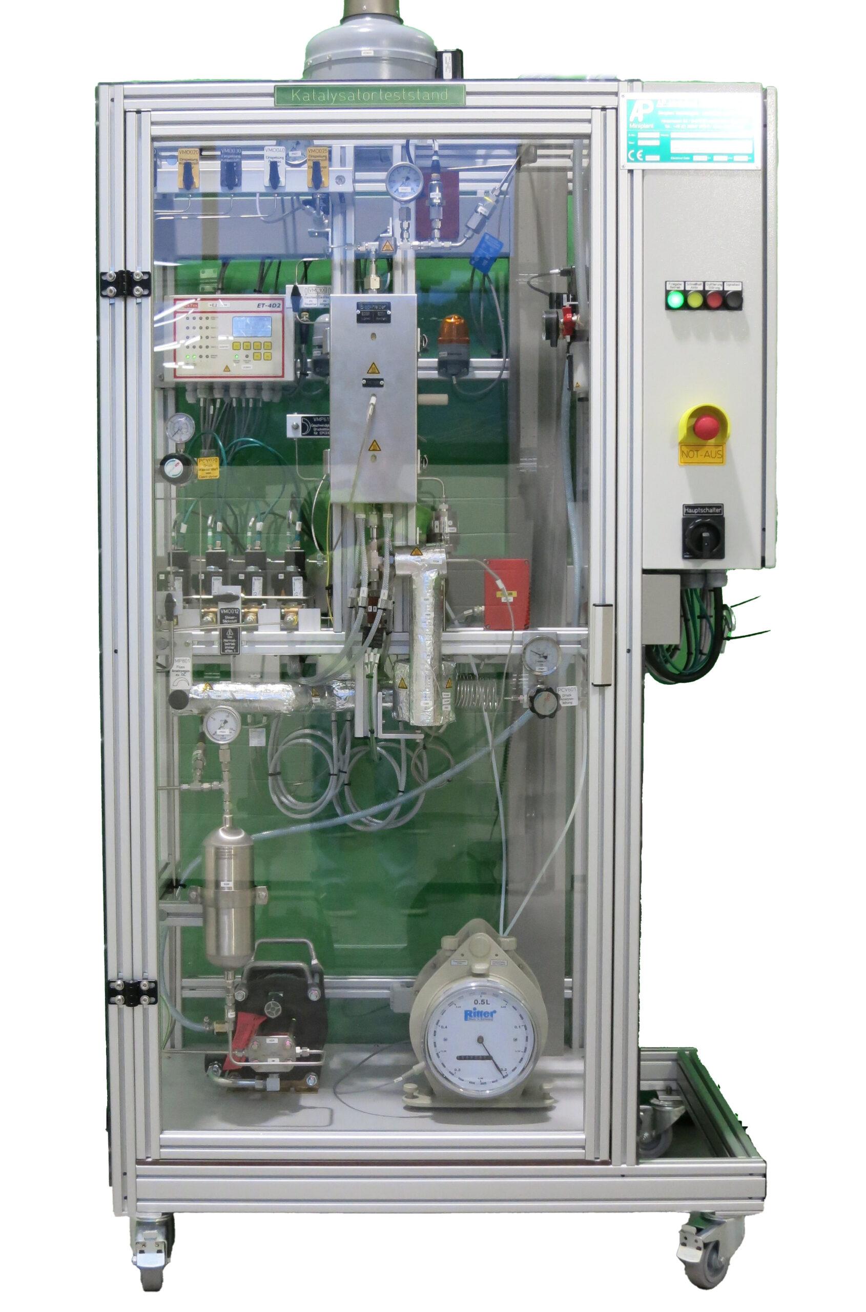 Catalyst test - plants up to 1000°C and 50 bar - AP-Miniplant